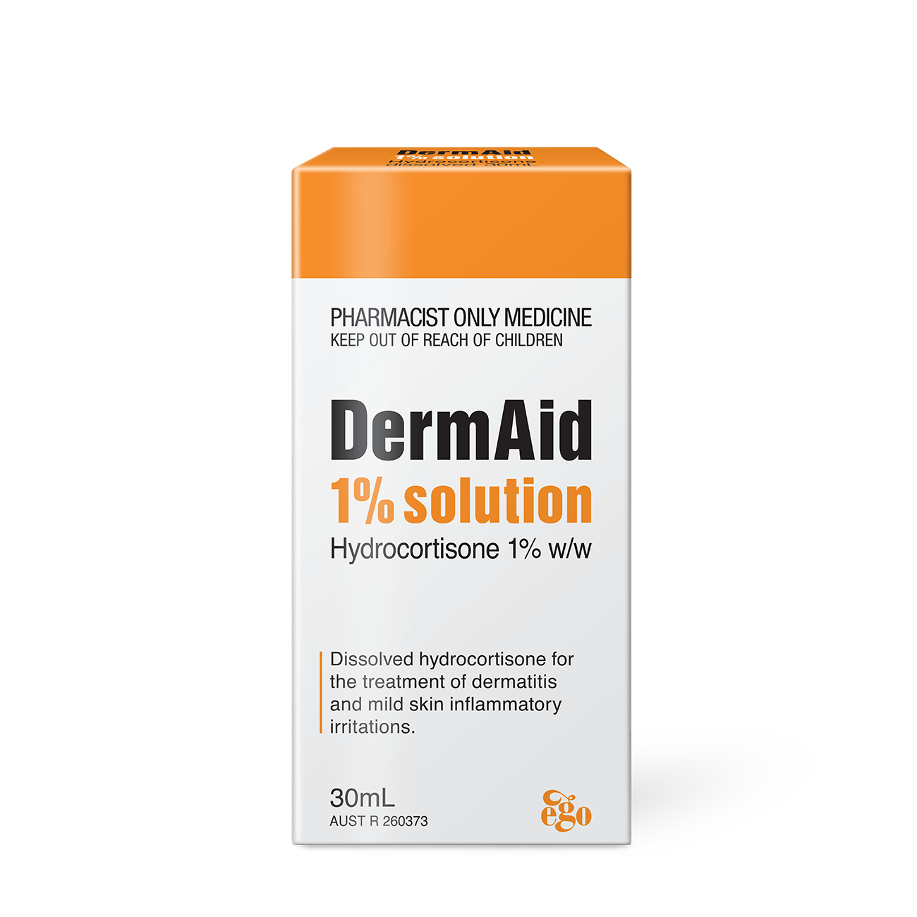 DermAid 1% Solution - Ego Pharmaceuticals Australia